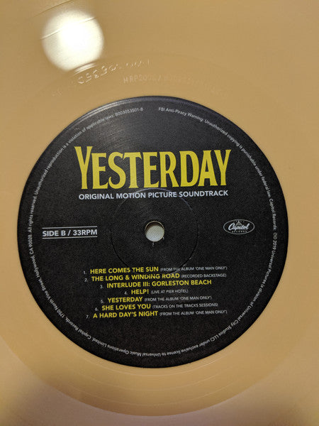 Yesterday Original Motion Picture Soundtrack (Yellow) – Melz Fashion
