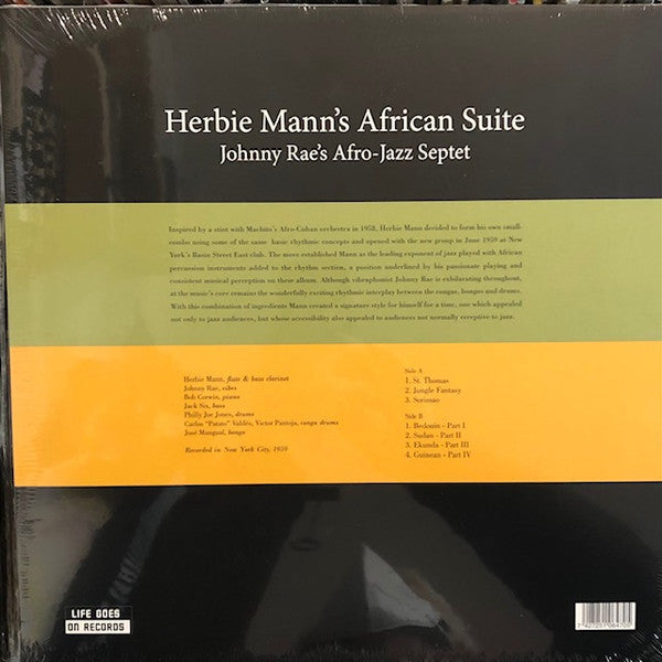Johnny Rae's Afro Jazz Septet - Herbie Mann's African Suite – Melz Fashion